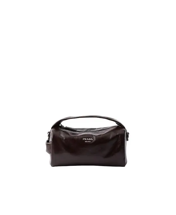 Prada Leather Shoulder Bag - Brown