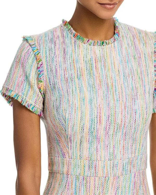 Cinq À Sept Natalie Prism Tweed Dress