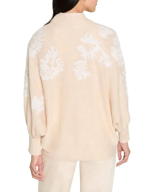 NIC+ZOE Embroidered Cardigan Sweater