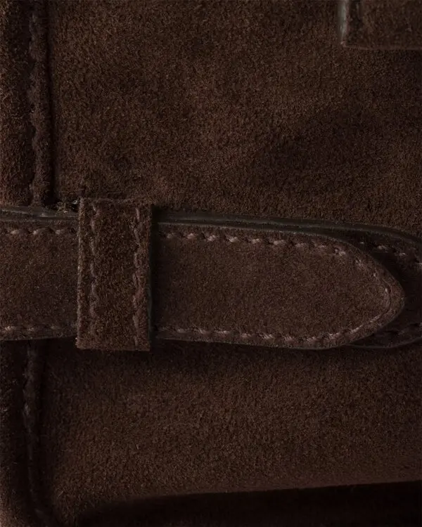 Prada Suede Shoulder Bag - Brown