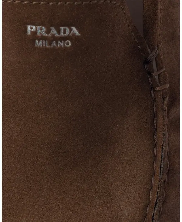 Prada Suede Loafers