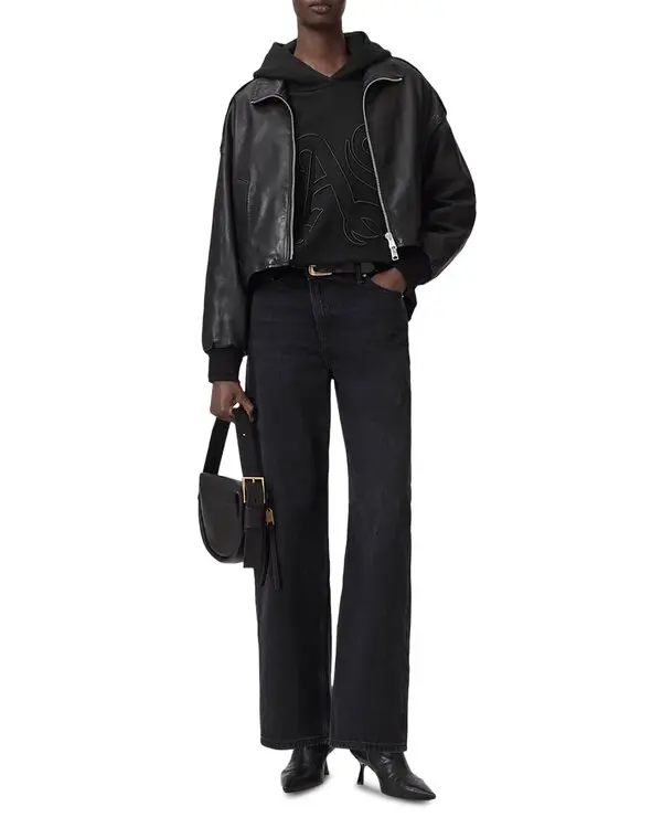 ALLSAINTS Artia Embossed Hoodie