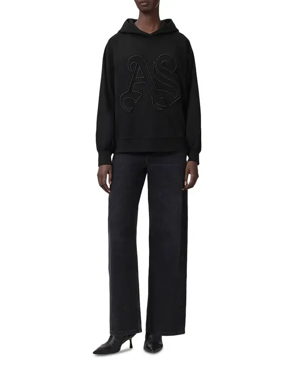ALLSAINTS Artia Embossed Hoodie