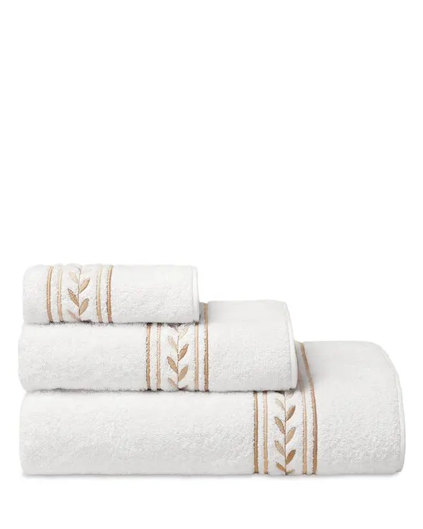 PRATESI Impero Cotton Terry Robe - White/beige