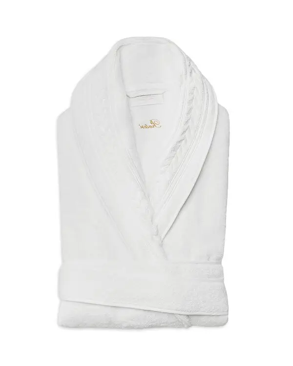 PRATESI Impero Cotton Terry Robe - White/white