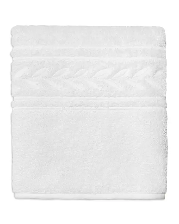 PRATESI Impero Washcloth - White/white