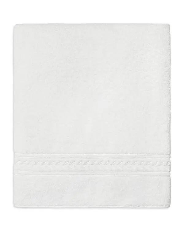 PRATESI Impero Bath Towel - White/white