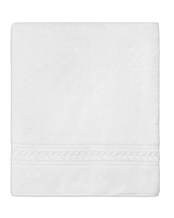 PRATESI Impero Bath Sheet - White/white