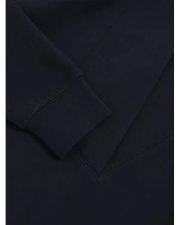 REISS Annabel Shawl Neck Top - Navy