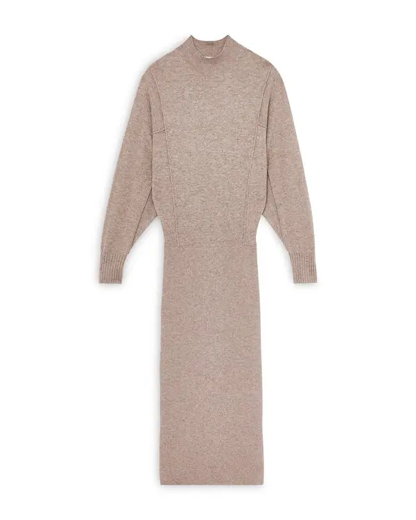 REISS The Suni High Neck Sweater Dress