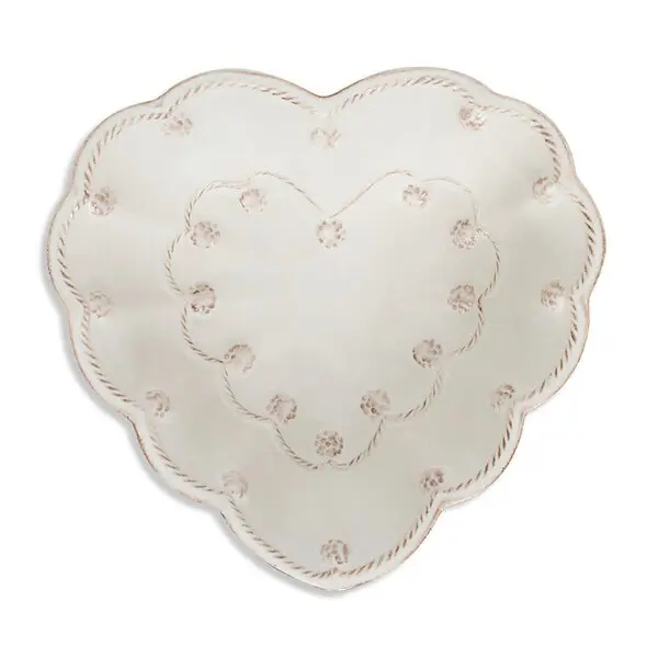 JULISKA Berry & Thread Heart Bowl - White