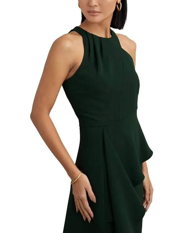 REISS Petite Occasion Ruffle Front Dress
