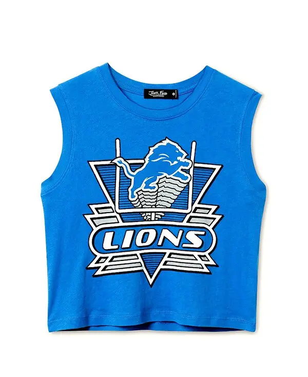 Junk Food Clothing Nfl Detroit Lions Field Goal Tank - Lions Blue