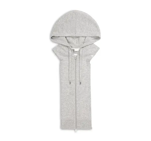 Veronica Beard Merino Wool & Cashmere Hoodie Dickey