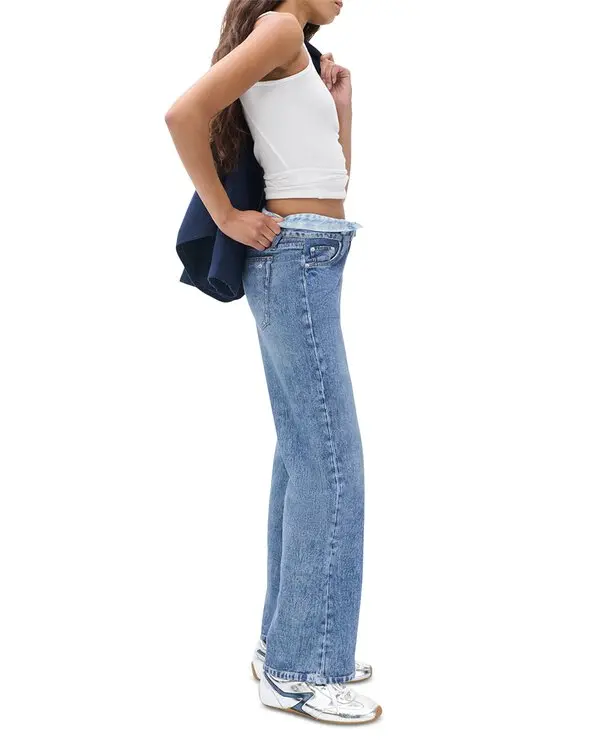 Rag & Bone Miramar Combo Terry Logan Jeans - Blue