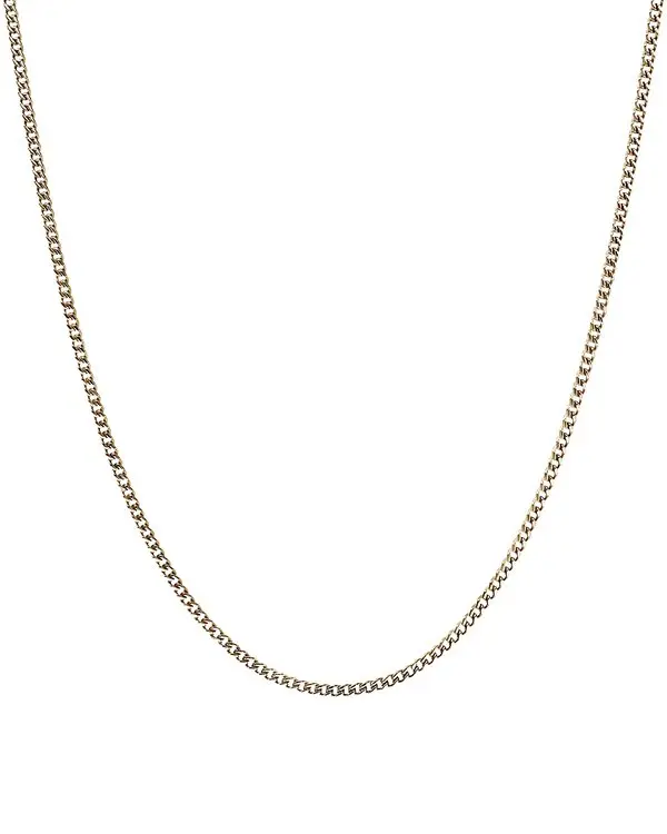 John Hardy 14k Yellow Curb Link Chain Necklace - Gold