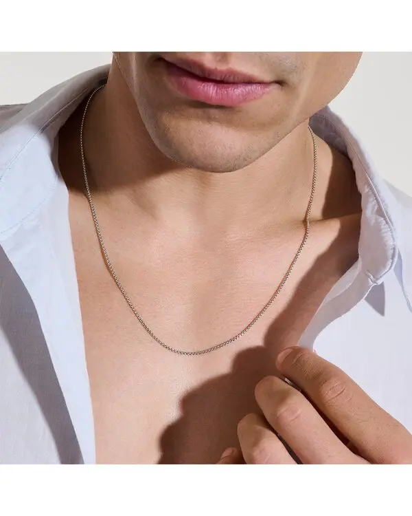John Hardy Sterling Chain Necklace - Silver