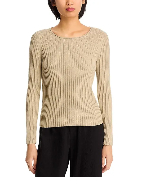 Eileen Fisher Jewel Neck Sweater