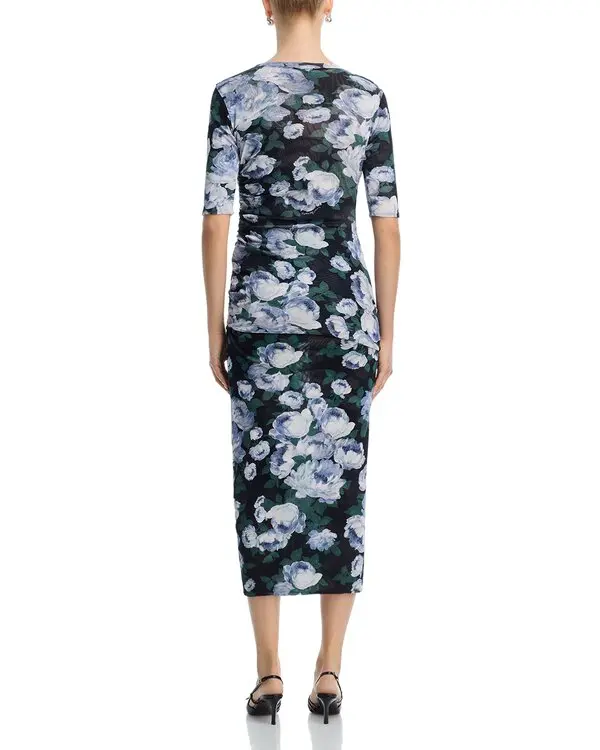 Stella McCartney Floral Print Mesh Skirt - Multi