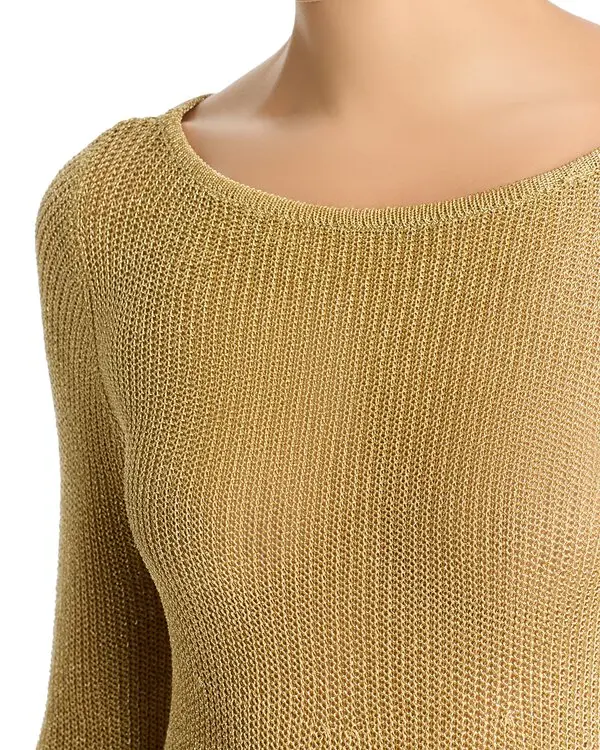 Staud Nikitta Metallic Mini Dress