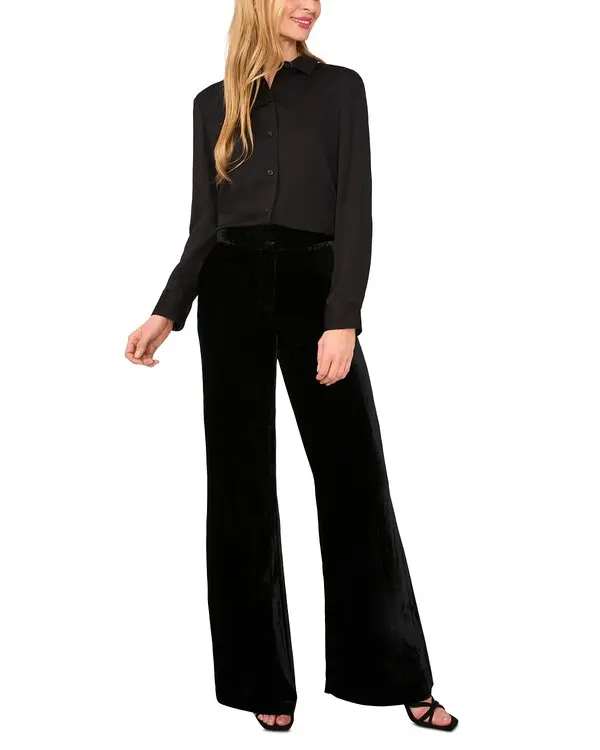 Ted Baker London Velva Velvet Wide-leg Pants