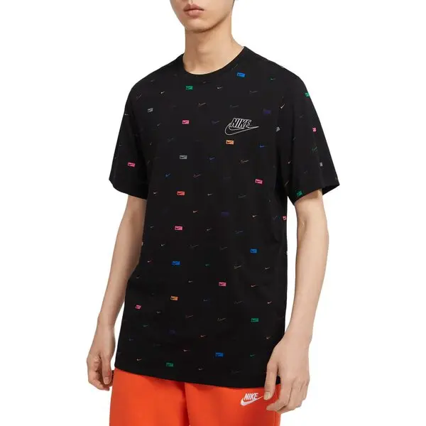 Nike Multi Swoosh Graphic Tee - Black
