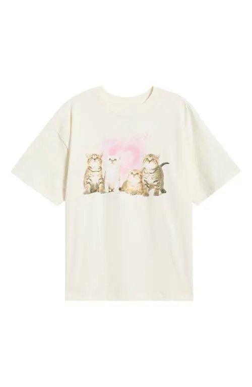 GOLDEN HOUR Oversized Graphic T-shirt