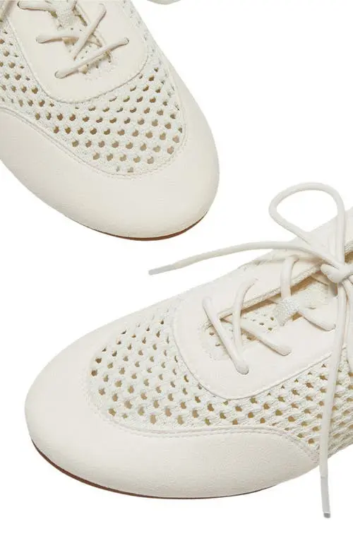 Vivaia Round-toe Lace-up Sneakers - Spot Natural