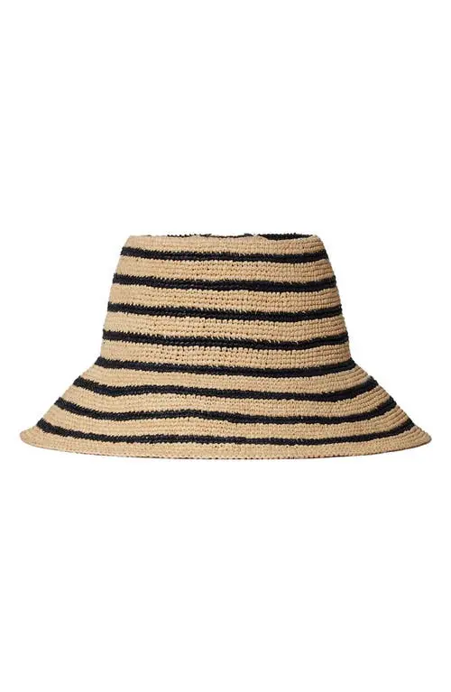 Janessa Leoné Harbor Straw Bucket Hat