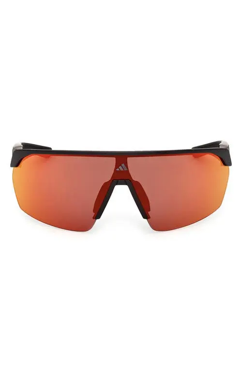 Adidas Shield Sunglasses - Matte Black/roviex Mirror
