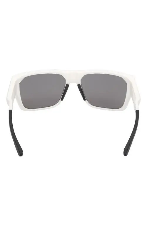 Adidas 57mm Navigator Sunglasses - White/smoke Mirror