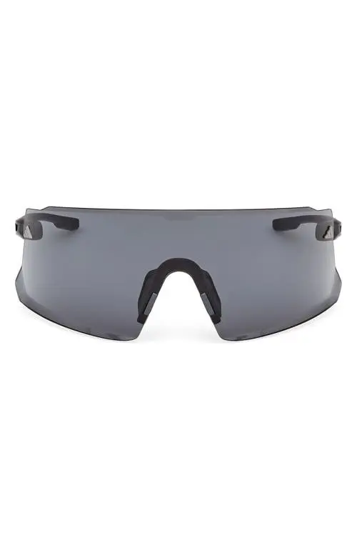 Adidas 120mm Shield Sports Sunglasses - Matte Black/smoke