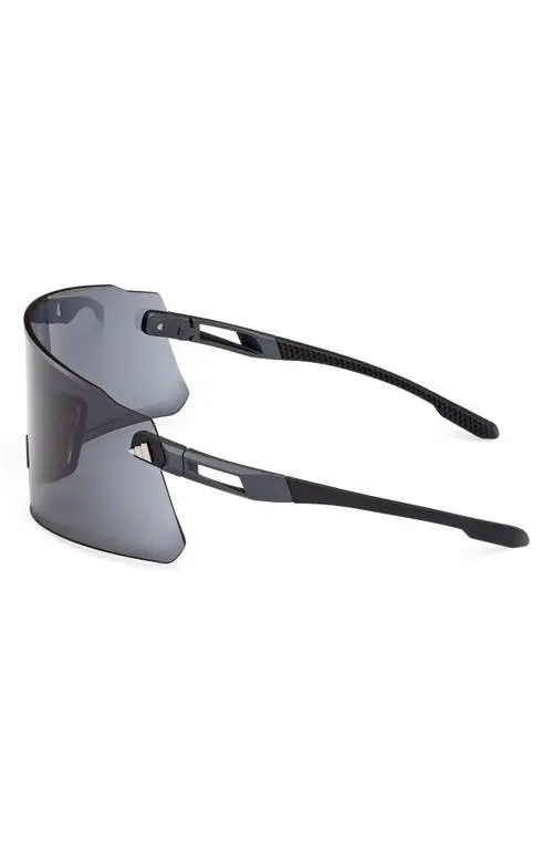 Adidas 120mm Shield Sports Sunglasses - Matte Black/smoke