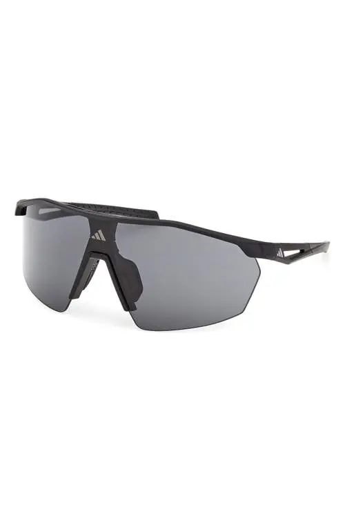 Adidas Shield Sunglasses - Matte Black/smoke