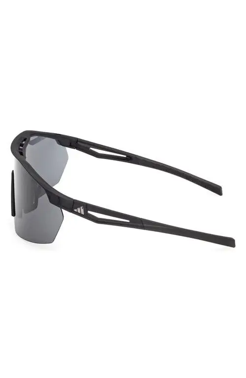 Adidas Shield Sunglasses - Matte Black/smoke