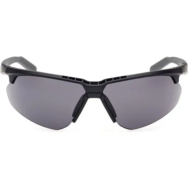 Adidas 79mm Geometric Sunglasses - Smoke/clear Lenses