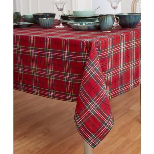 Solino Home Linen Tablecloth For Dining Table
