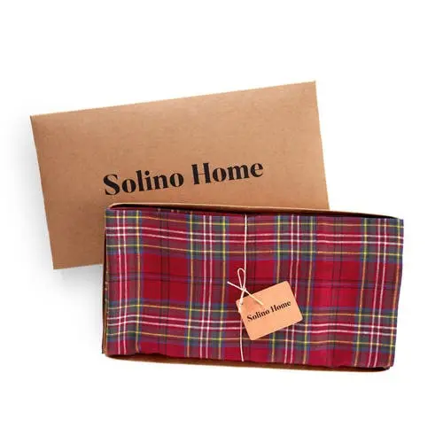 Solino Home Linen Tablecloth For Dining Table