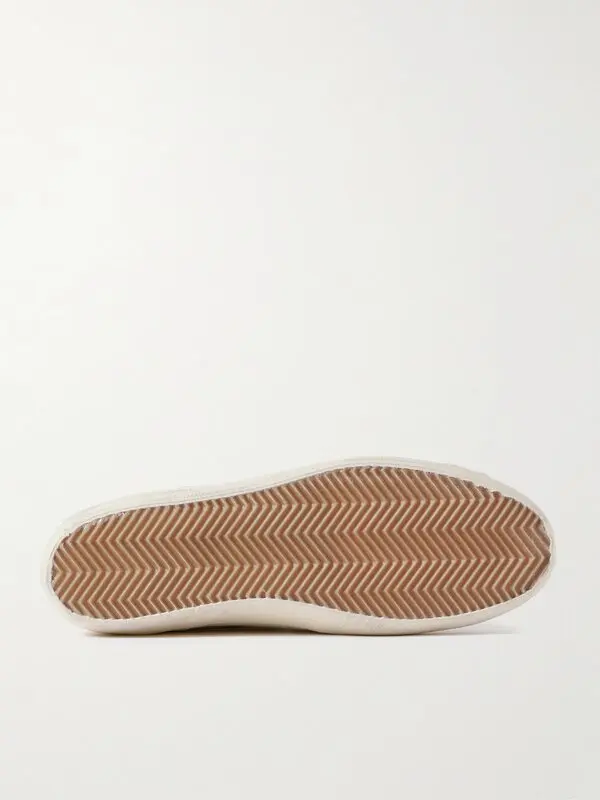 GOLDEN GOOSE Super-star Distressed Leather Sneakers - Neutrals