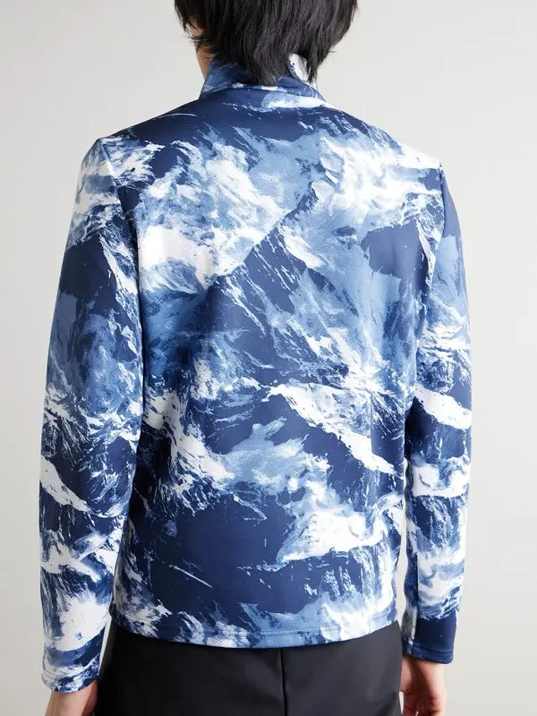 Fusalp Printed Half-zip Ski Base Layer