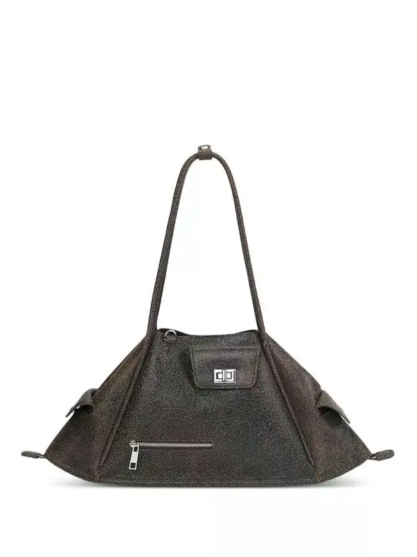 PABEPABE Zip-pocket Shoulder Bag - Brown