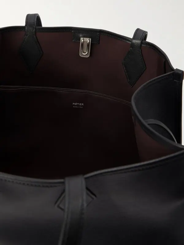 METIER Chameleon 41 Textured-leather Tote - Black