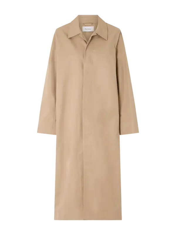 Matteau Long Macintosh Gabardine Coat