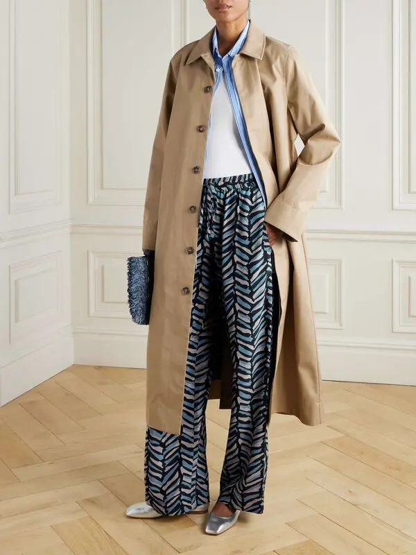 Matteau Long Macintosh Gabardine Coat