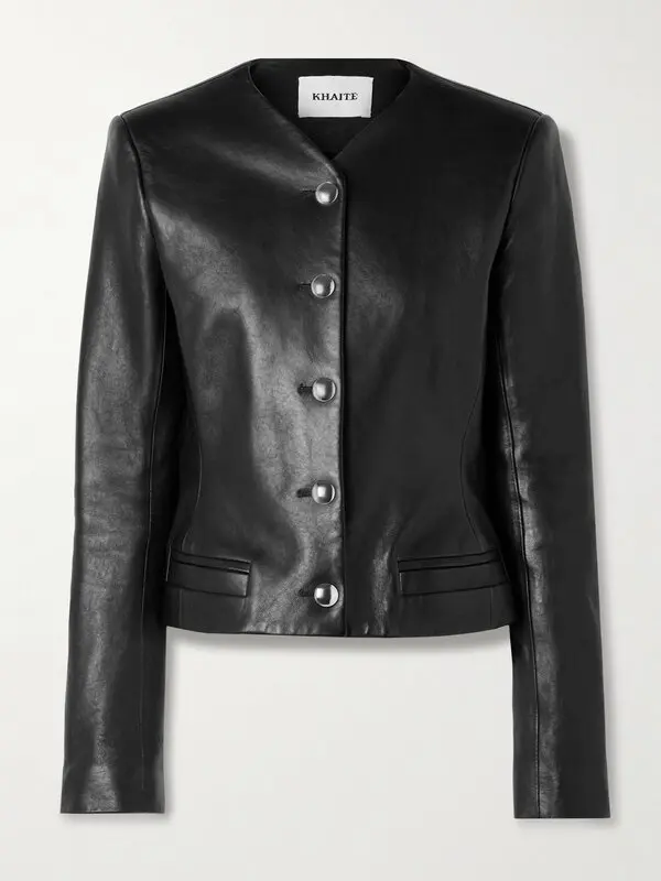 Khaite Nara Leather Jacket