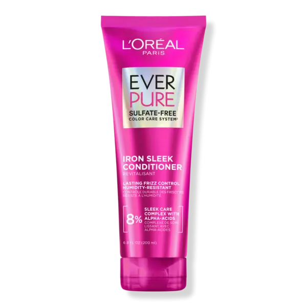 L'OREAL Everpure Sulfate Free Iron Sleek Smoothing Conditioner - One-color