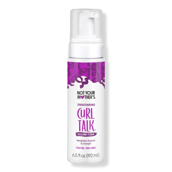 NOT YOUR MOTHER'S Curl Talk Strengthening Volume Foam - One-color