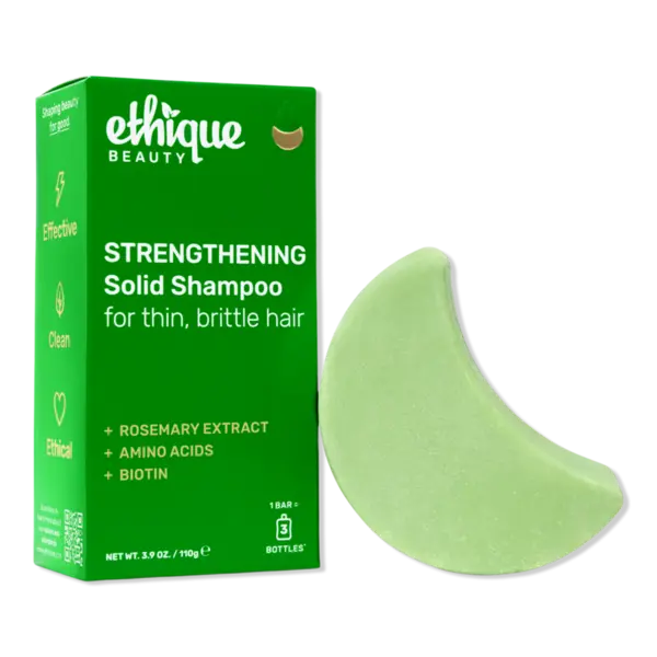ETHIQUE BEAUTY Strengthening Solid Shampoo Bar - One-color