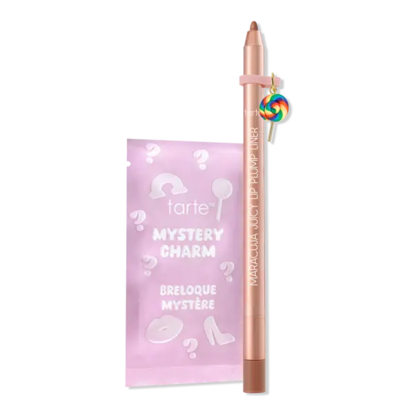 TARTE Maracuja Juicy Lip Plump Peptide Liner With Charm - Caramel