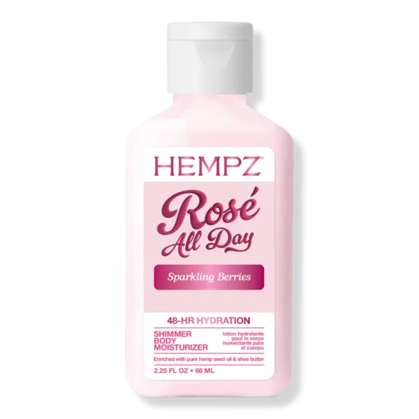 HEMPZ Rose All Day Shimmer Body Moisturizer - One-color